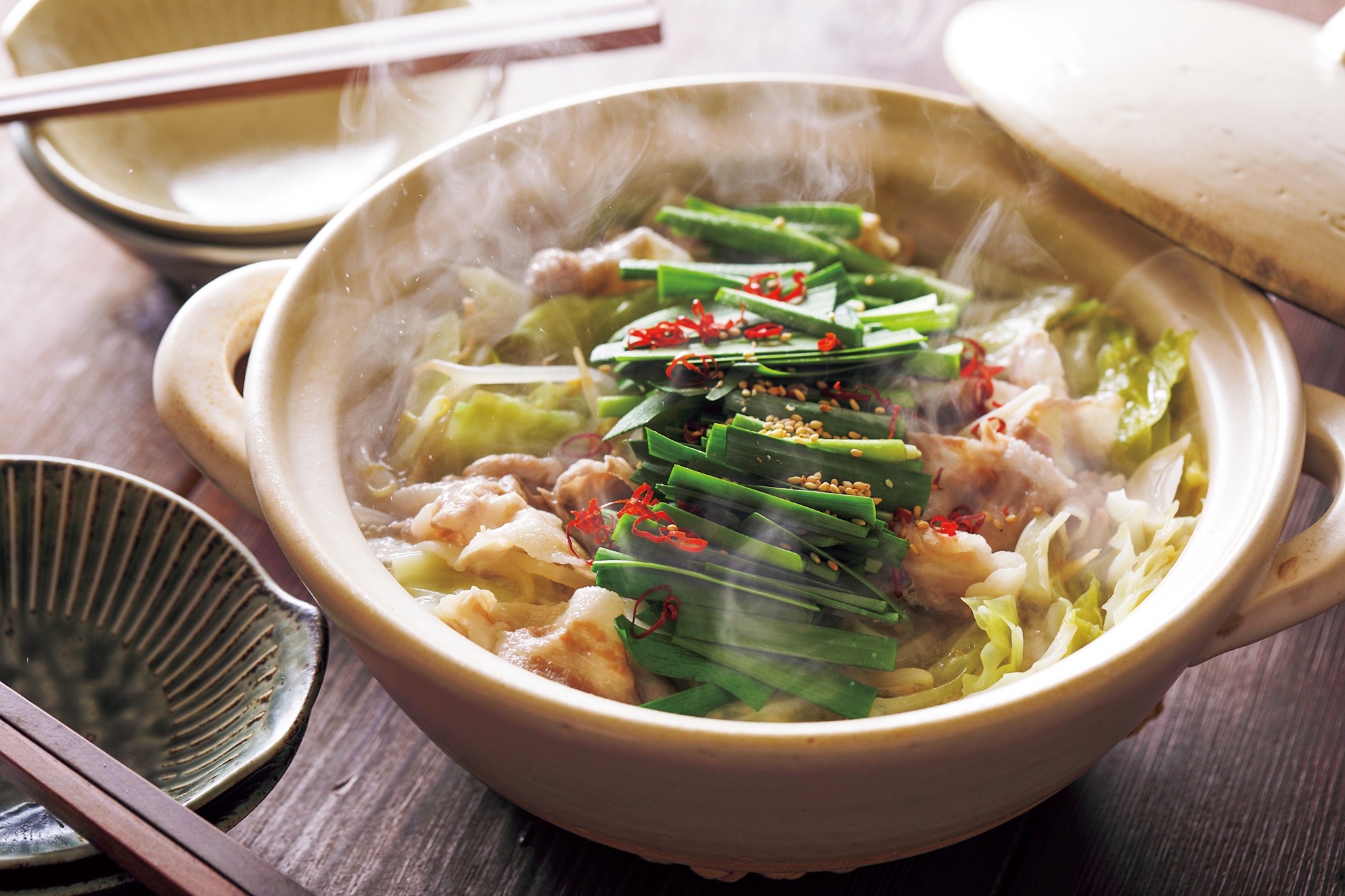 【コストコ】「牛骨コムタンスープ」で簡単なのに本格的！「豚バラ肉でもつ鍋風」【ローリングストック活用レシピ⑫】 | レシピ | フード・レシピ ...